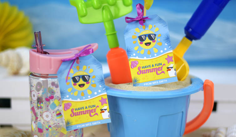 Brighten Your Farewells with Printable Summer Gift Tags | End of Term Ideas