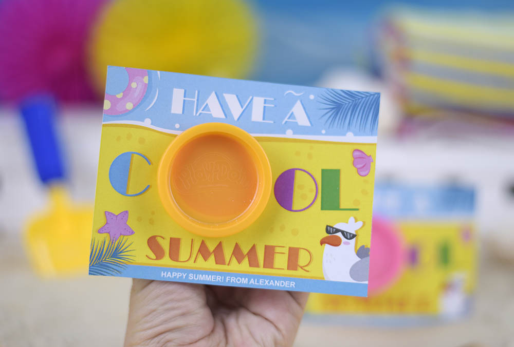 "Cool Summer Play Doh Holders: The Perfect Printable End of Term Gift ...