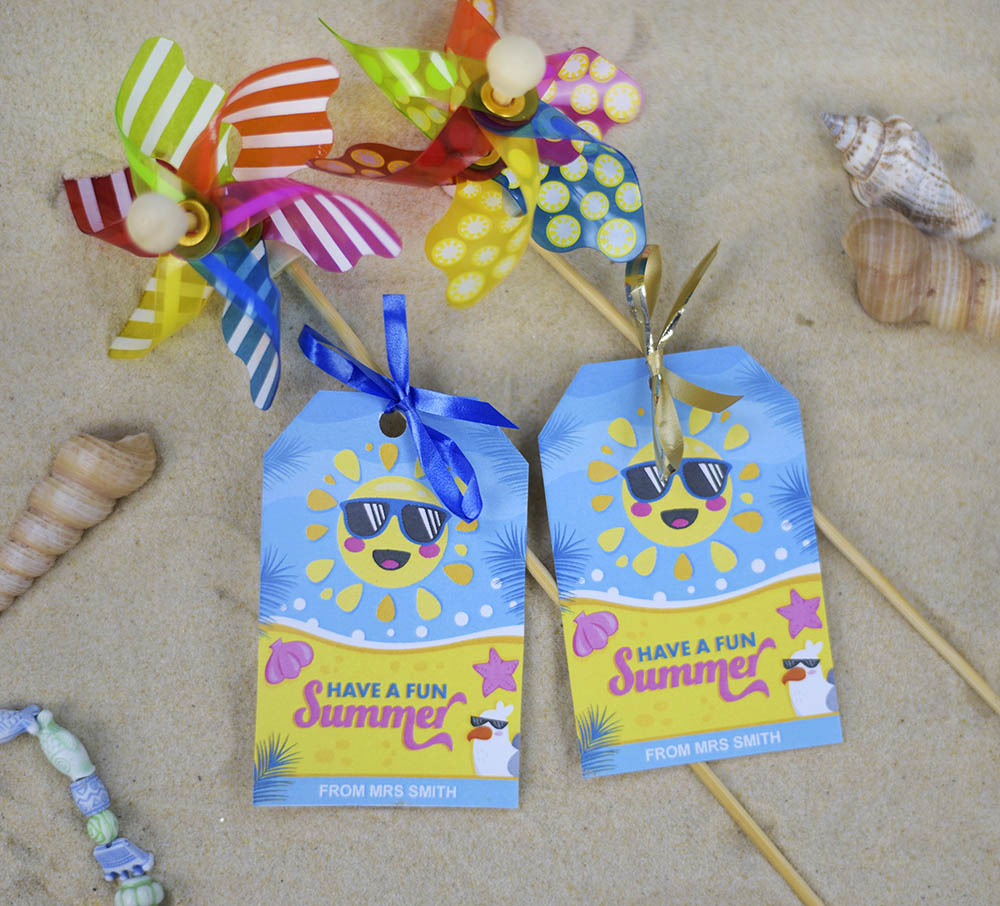 Brighten Your Farewells with Printable Summer Gift Tags | End of Term Ideas