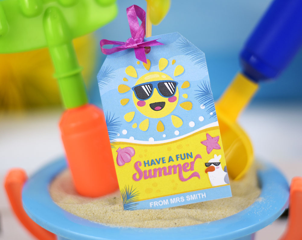 Brighten Your Farewells with Printable Summer Gift Tags | End of Term Ideas