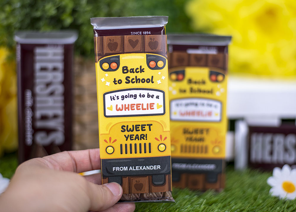 Unwrap the Fun with Our Printable School Bus Chocolate Bar Wrappers ...