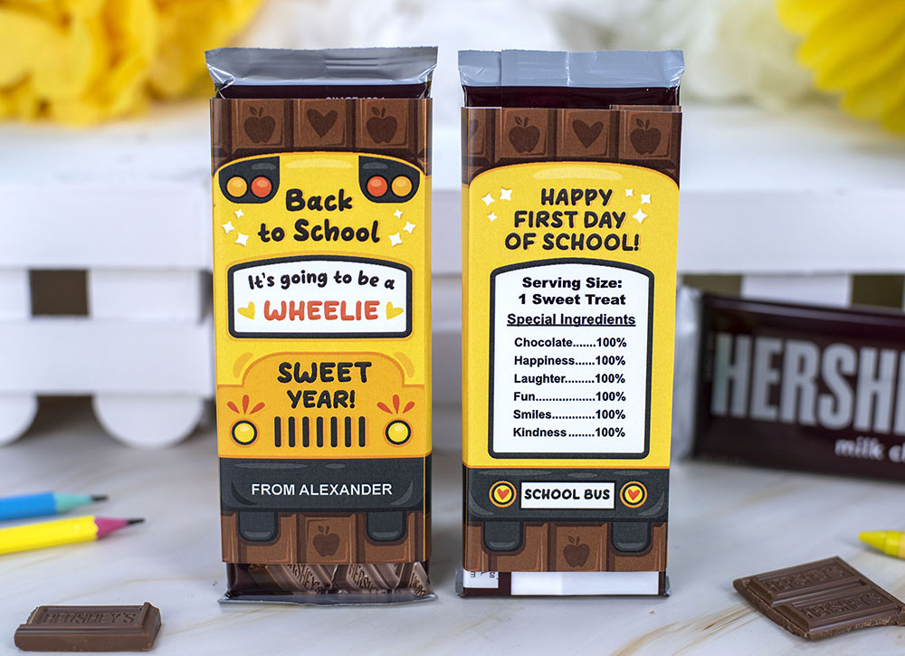 Unwrap the Fun with Our Printable School Bus Chocolate Bar Wrappers ...