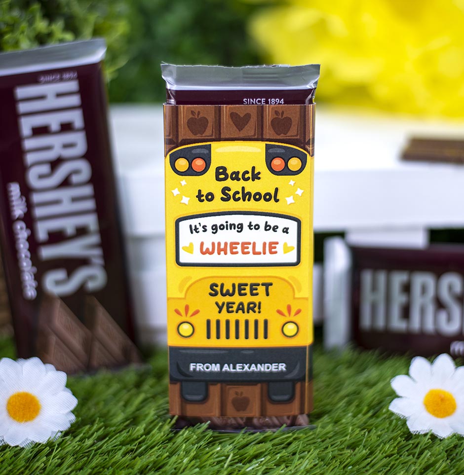 Unwrap the Fun with Our Printable School Bus Chocolate Bar Wrappers ...