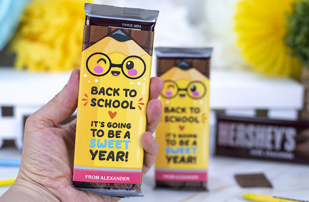 Kickstart a Sweet Year with Our Printable Pencil Chocolate Bar Wrappers ...