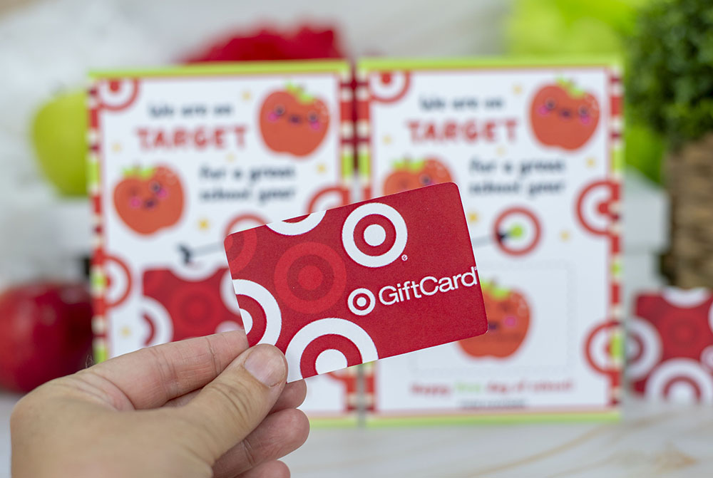 Back to School Gift Card Holder: The Perfect Printable Teacher Gift!