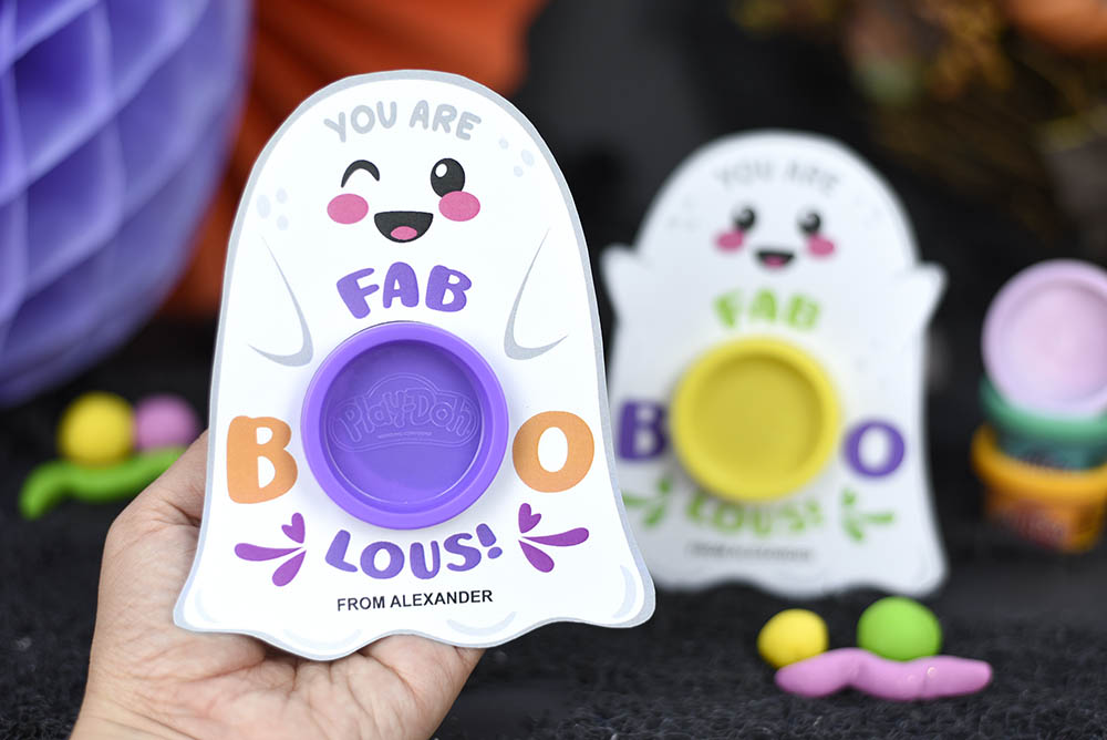Make Halloween Fab-BOO-Lous with Our Printable Ghost Play Doh Holders ...