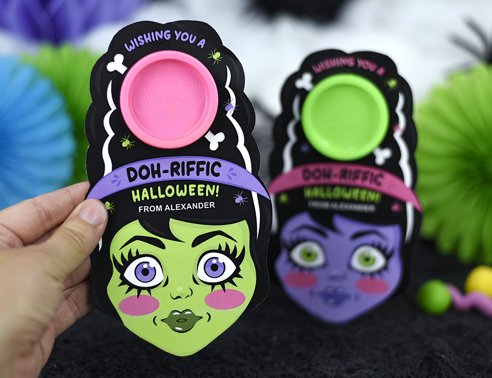 Spellbound by Play: DOH-RIFIC Halloween Witch Holders - Printable Parties
